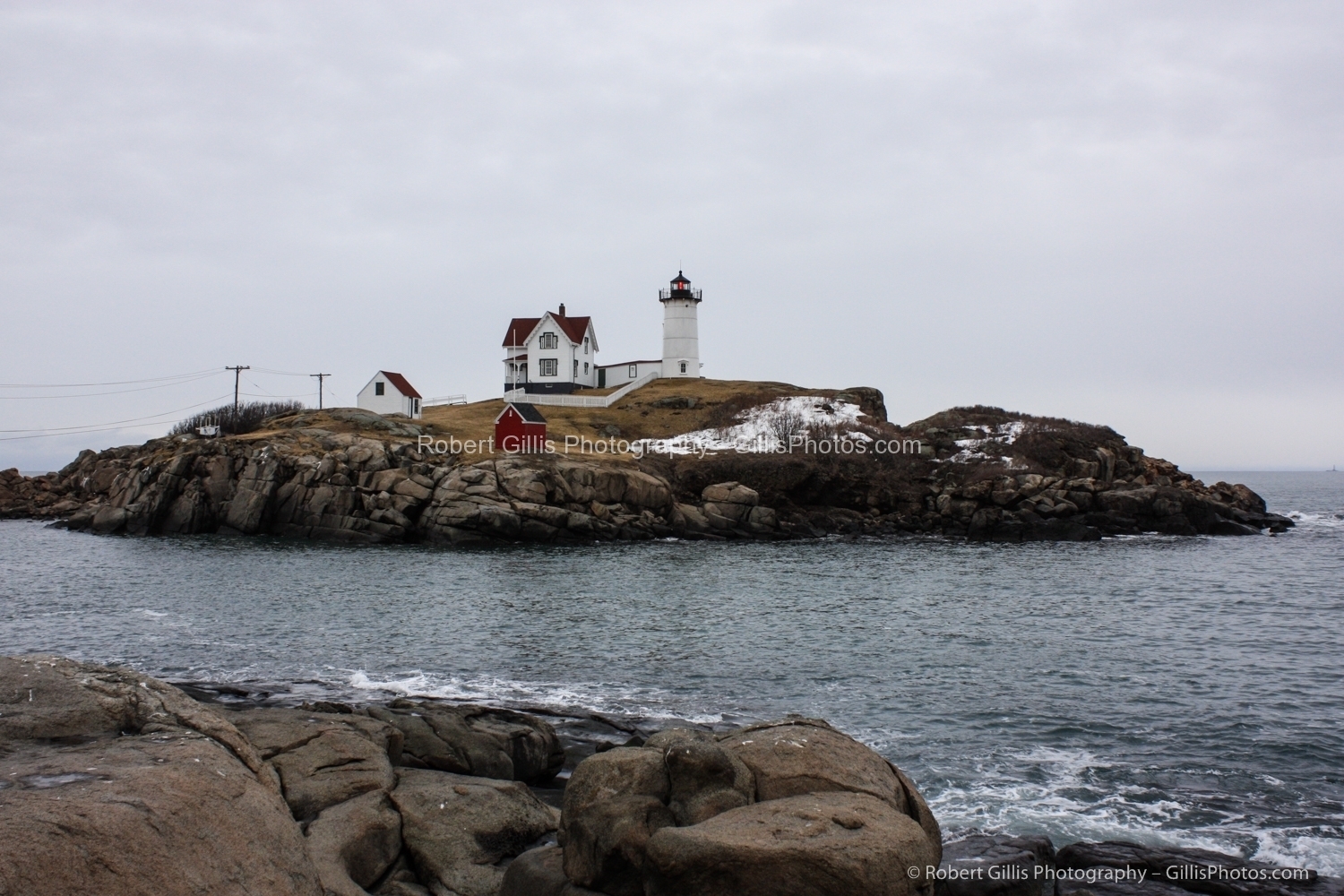 Maine – York – Cape Neddick Lighthouse – Day | Robert Gillis New ...