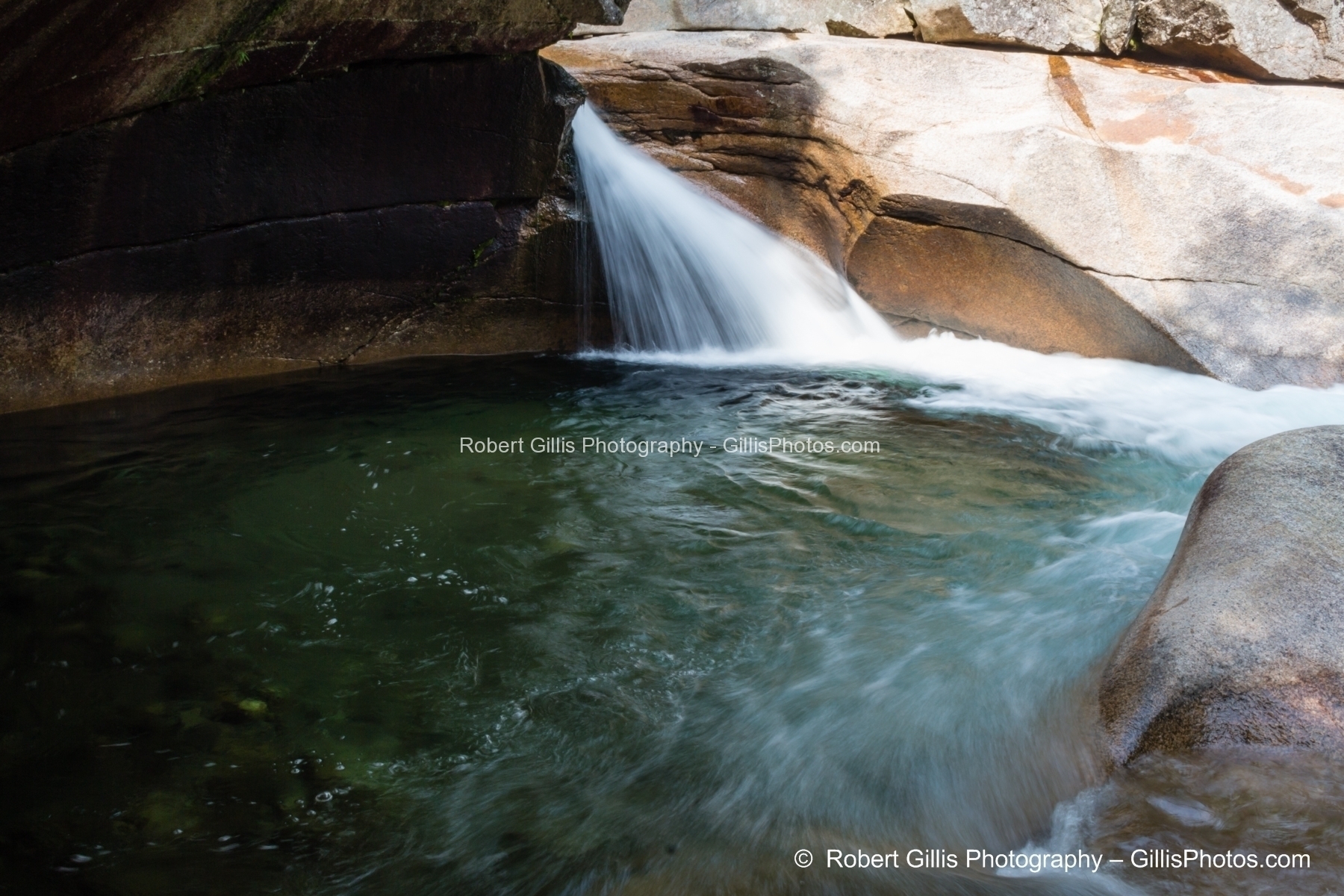 Franconia - The Basin | Robert Gillis New England Photography