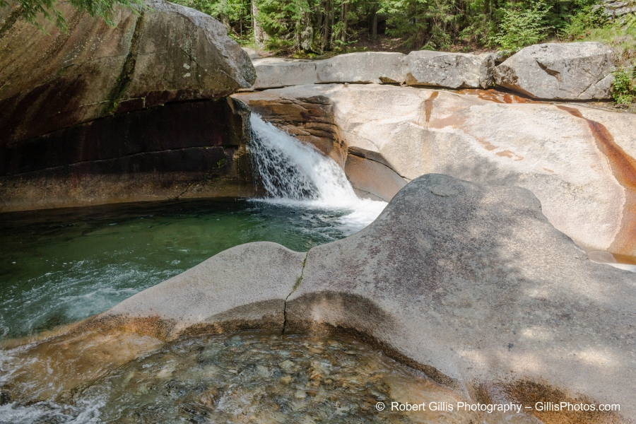 Franconia - The Basin | Robert Gillis New England Photography