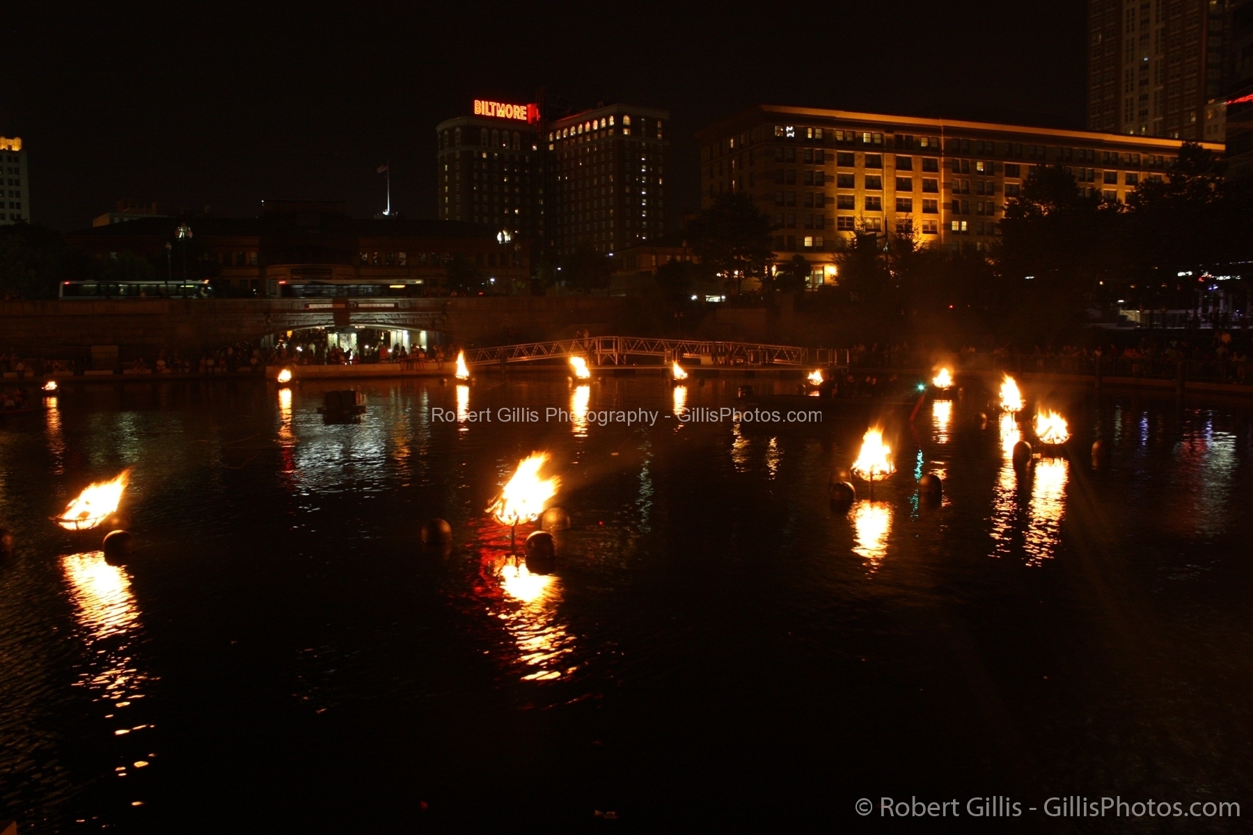 Rhode Island - Waterfire Providence | Robert Gillis New England Photography